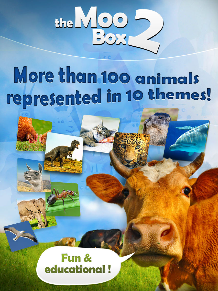 Animal sounds : Moo box for iOS (iPhone/iPad) Latest Version at $0.99 ...