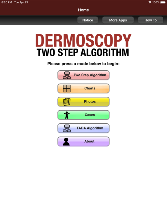 Dermoscopy Two Step Algorithm for iOS (iPhone/iPad/iPod touch) - Free ...