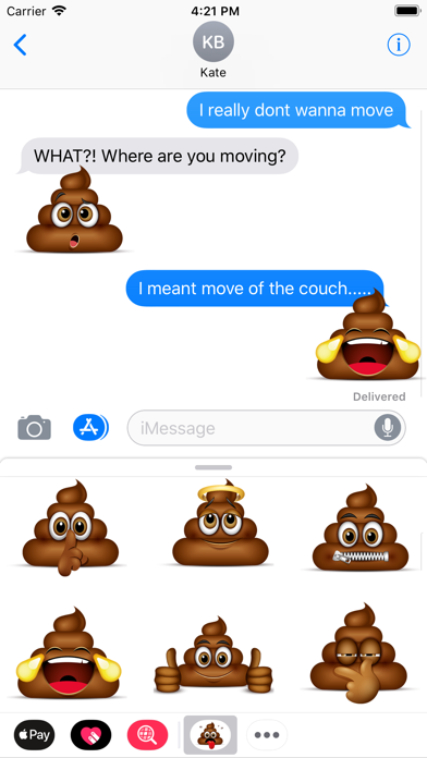 Poop Emoji Stickers - Cute Poo for iOS (iPhone/iPad/iPod touch) Latest ...