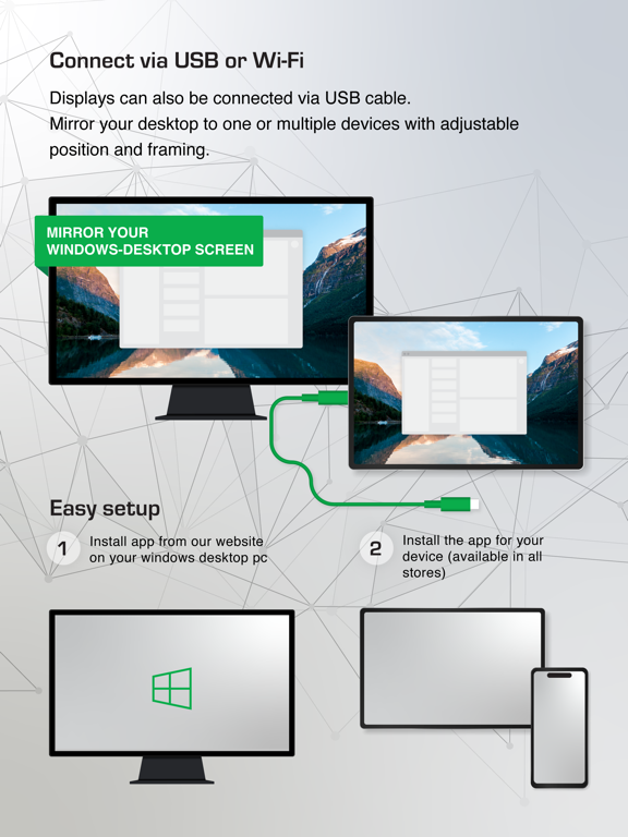 spacedesk - USB Display for PC for iOS (iPhone/iPad) - Free Download at ...