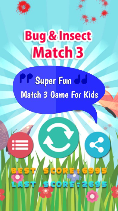 Bugs And Insects Match3 Blast Games for iOS (iPhone/iPad/iPod touch ...