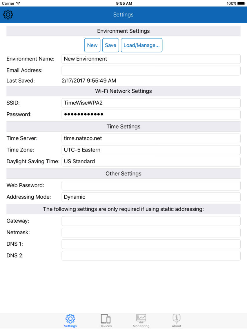 TIMEWiSE RAppID Configuration for iOS (iPhone/iPad) - Free Download at ...