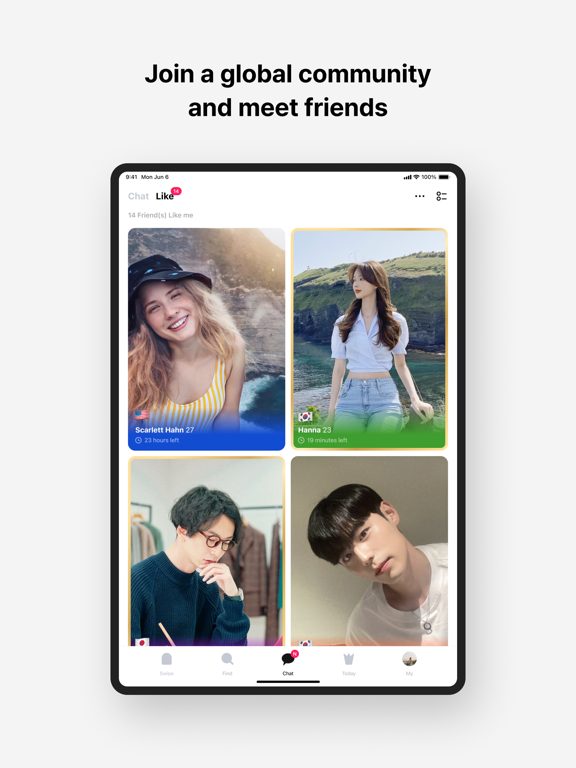 MEEFF - Make Global Friends for iOS (iPhone/iPad/iPod touch) - Free ...
