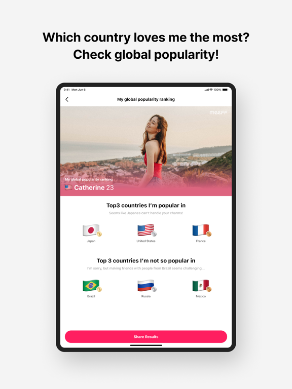 MEEFF - Make Global Friends for iOS (iPhone/iPad/iPod touch) - Free ...