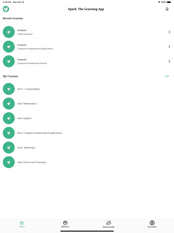 Spark Learning App for iOS (iPhone/iPad/iPod touch) - Free Download at ...