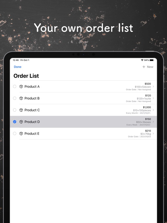 Laden Sie Order List - works with Mail für iOS (iPhone/iPad) bei ...