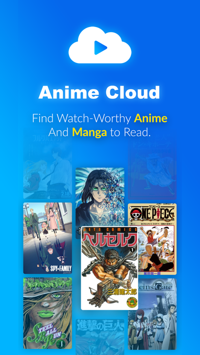 Anime Cloud: Anime & Manga for iOS (iPhone/iPad/iPod touch) - Free ...