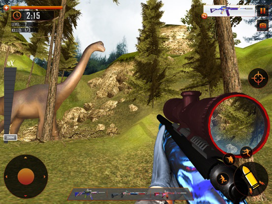 Wild Dinosaur Hunter:Zoo Games for iOS (iPhone/iPad/iPod touch) - Free ...