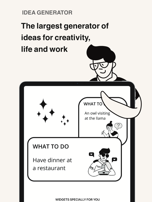 Idea generator - Challenge for iOS (iPhone/iPad) - Free Download at AppPure