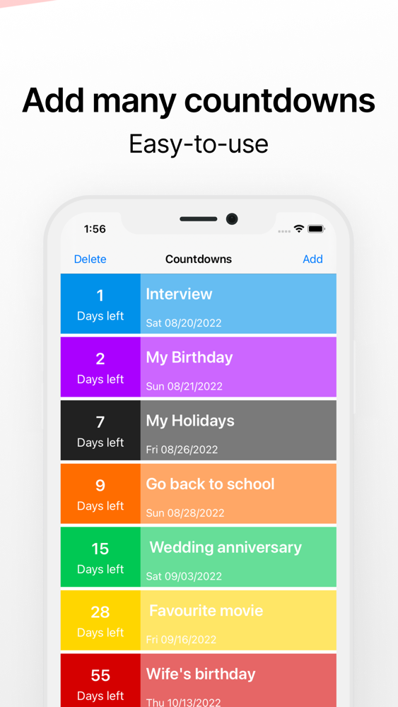 Lockscreen Countdown™ para iOS (iPhone) - Baixar Grátis no AppPure