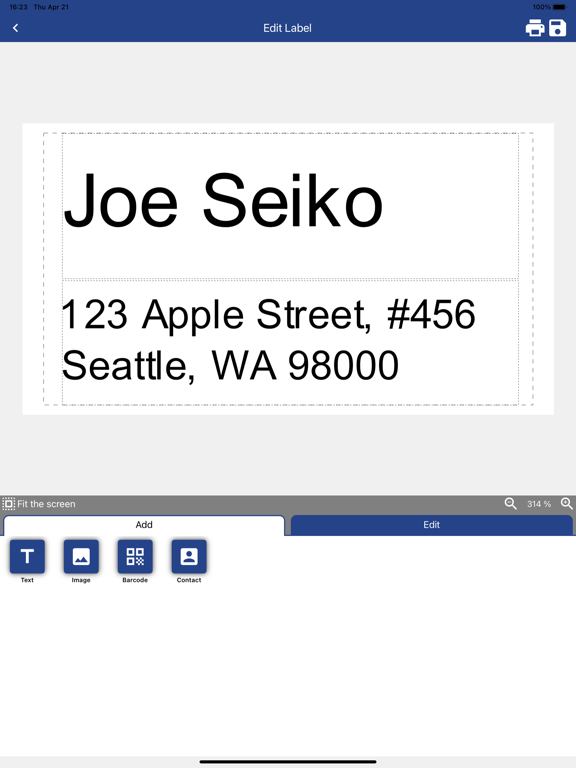 SII Smart Label Creator for iOS (iPhone/iPad/iPod touch) - Free ...