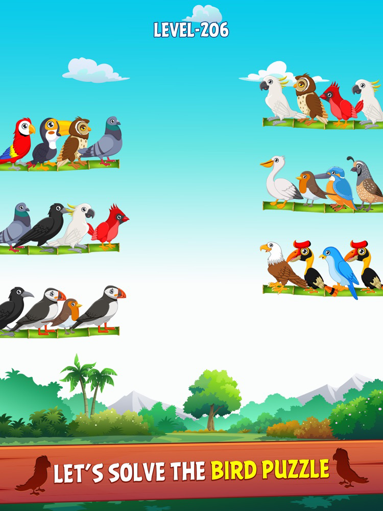 Bird Sort Puzzle Game for iOS (iPhone/iPad) - Free Download at AppPure