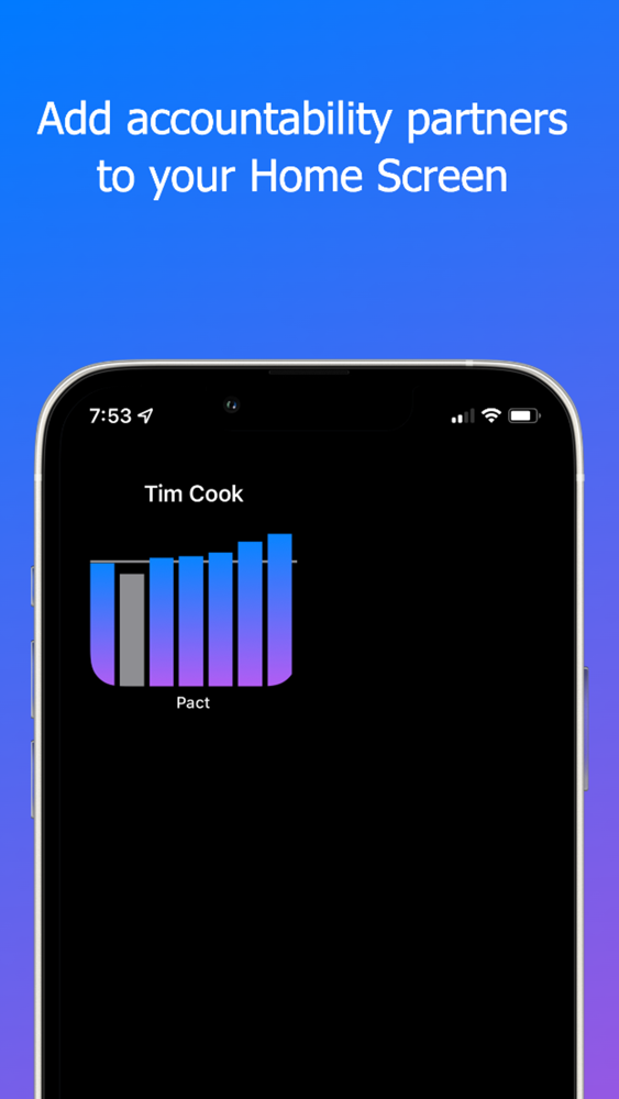 Pact: Accountability Widget for iOS (iPhone) - Free Download at AppPure