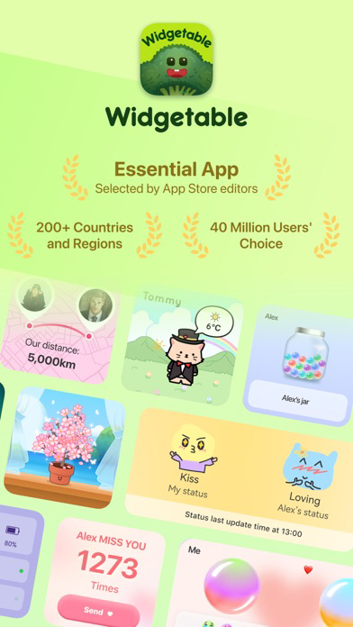 Widgetable: Pet & Widget Theme for iOS (iPhone) - Free Download at AppPure