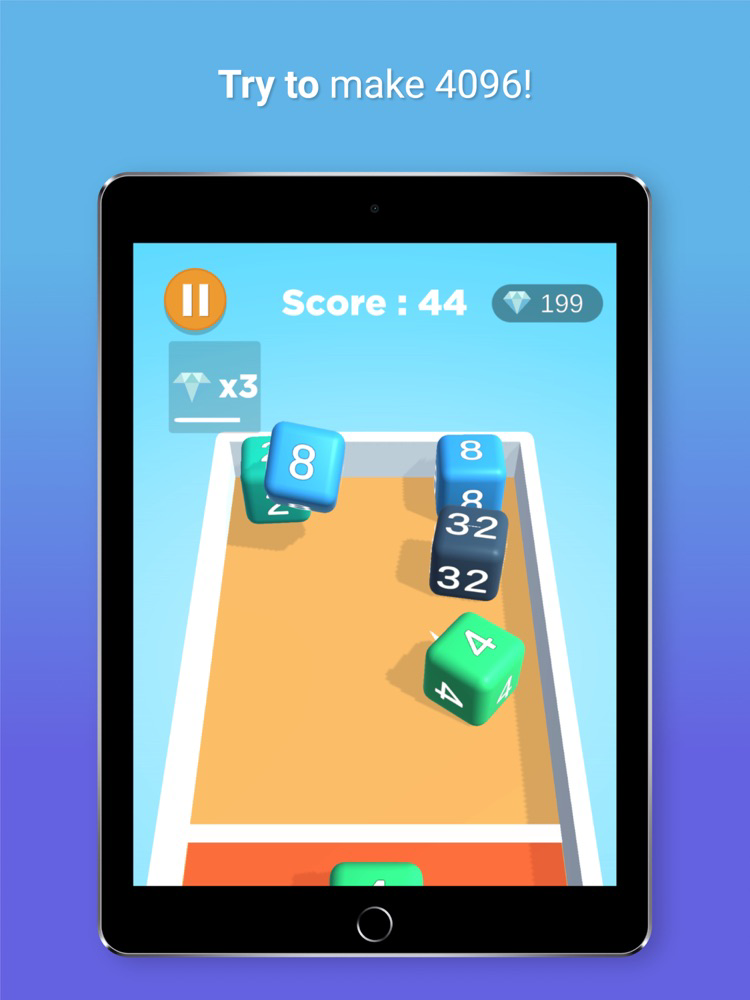 4096 Merge Puzzle Game for iOS (iPhone/iPad) - Free Download at AppPure