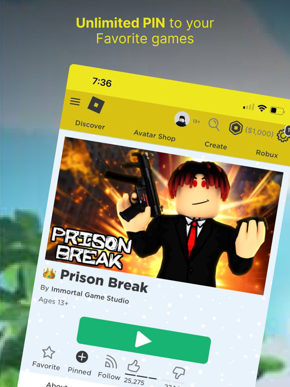 Rofile Experience for Roblox for iOS (iPhone/iPad/iPod touch) Latest ...