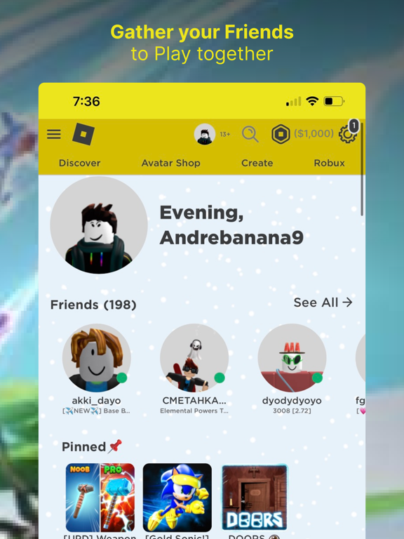 Rofile Experience for Roblox for iOS (iPhone/iPad/iPod touch) Latest ...