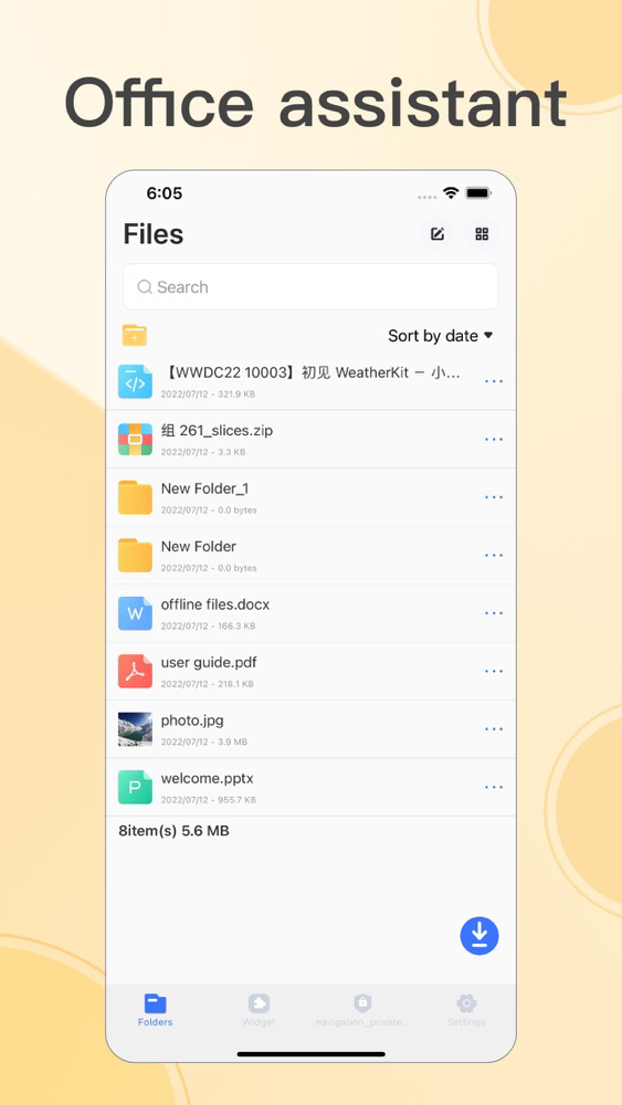 Laden Sie Offline Document:Save Any File für iOS (iPhone) bei AppPure ...