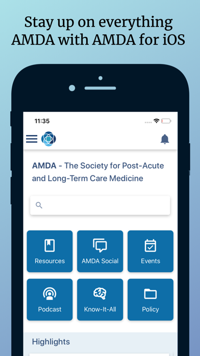AMDA - The Society for PALTC for iOS (iPhone/iPod touch) - Free ...