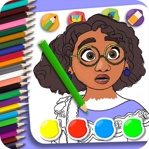 Mirabel Coloring Book Encanto for iOS (iPhone) - Free Download at AppPure