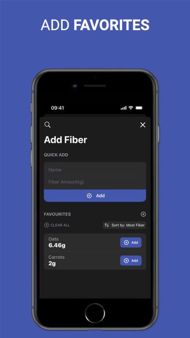 Fiber Tracker & Counter for iOS (iPhone/iPod touch) - Free Download at ...
