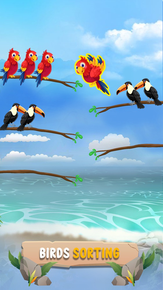 Bird Sort - Color Puzzle for iOS (iPhone/iPad) - Free Download at AppPure