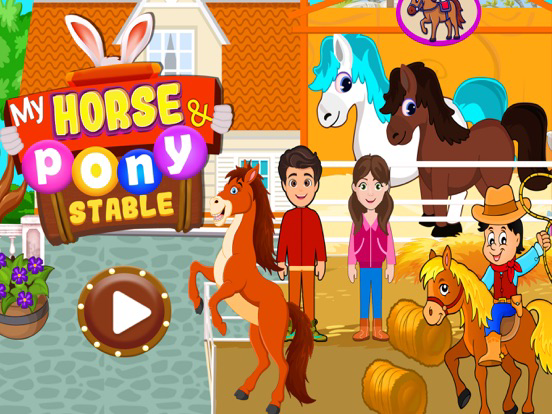 My Pony Horse Stable Town Life for iOS (iPhone/iPad/iPod touch) - Free ...