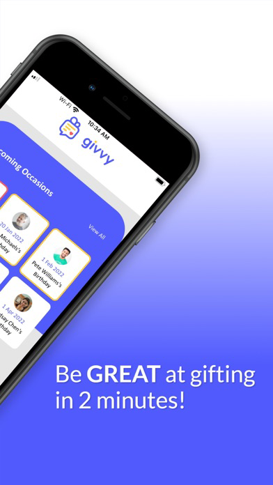Givvy for iOS (iPhone/iPod touch) - Free Download at AppPure