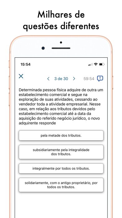 Simulados OAB - Prova e teste for iOS (iPhone/iPod touch) - Free ...