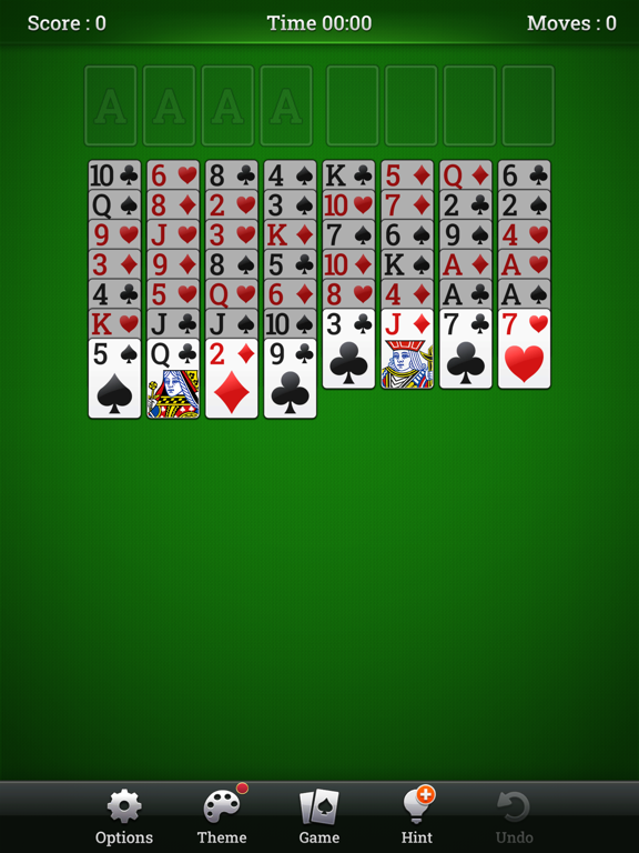 FreeCell : Grand Solitaire for iOS (iPhone/iPad/iPod touch) - Free Download at AppPure