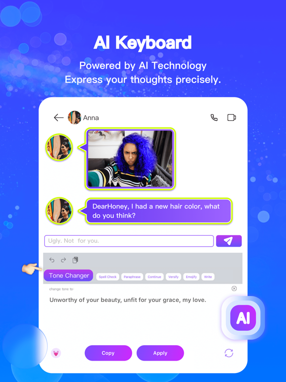 ViVi Keyboard: Theme & Chatbot for iOS (iPhone/iPad/iPod touch) - Free ...