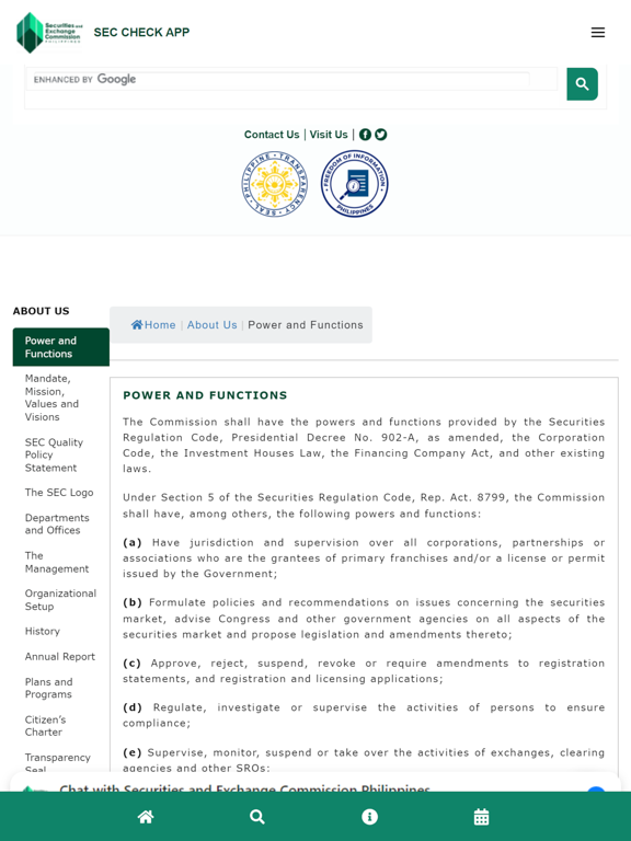 SEC Check App for iOS (iPhone/iPad/iPod touch) - Free Download at AppPure