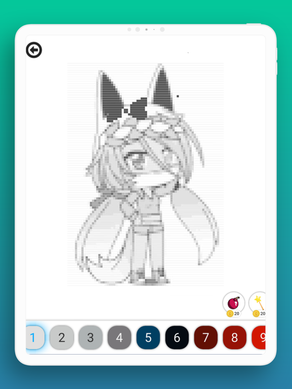 gachaPixel Coloring By NumberiOS版本(iPhone/iPad/iPod touch)免費下載 - AppPure
