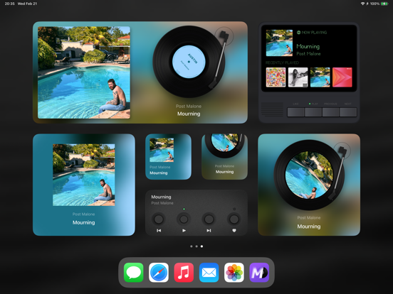 MD Vinyl - Widget & Player for iOS (iPhone/iPad/Apple Vision) - Free ...