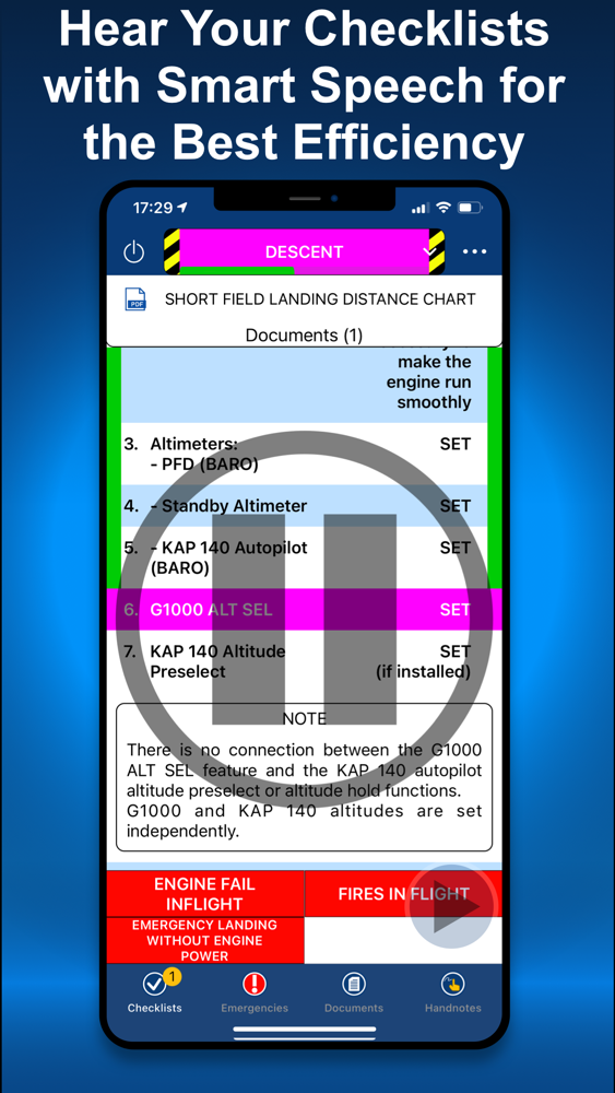 CHECKLIST - FlightSafety for iOS (iPhone) - Free Download at AppPure