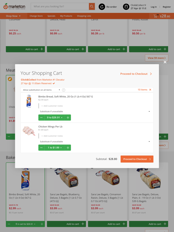 Marketon Supermarkets for iOS (iPhone/iPad/iPod touch) - Free Download ...