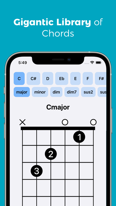 Guitar Chords Toolkit für iOS (iPhone/iPad/Mac/iPod touch), Neueste Version zum 0,99 € von AppPure