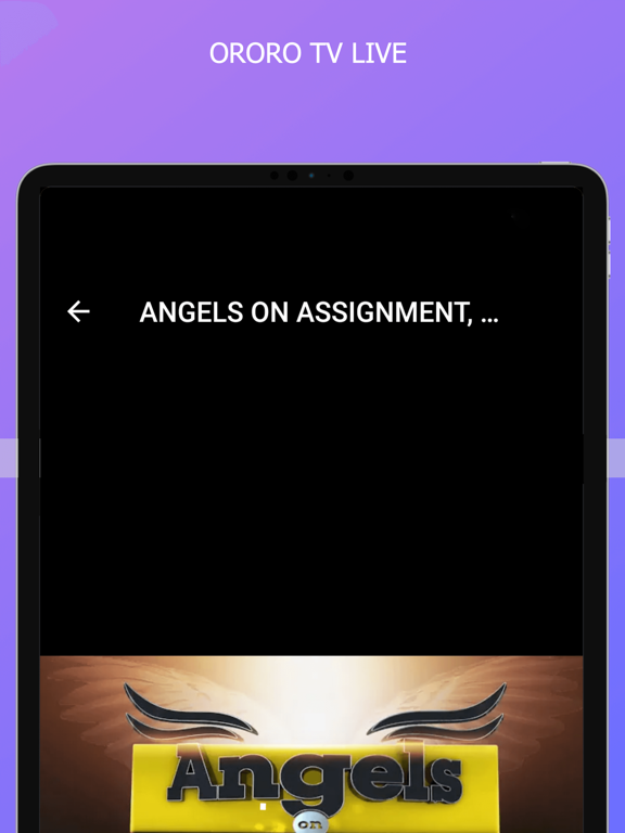 Ororo TV for iOS (iPhone/iPad) - Free Download at AppPure