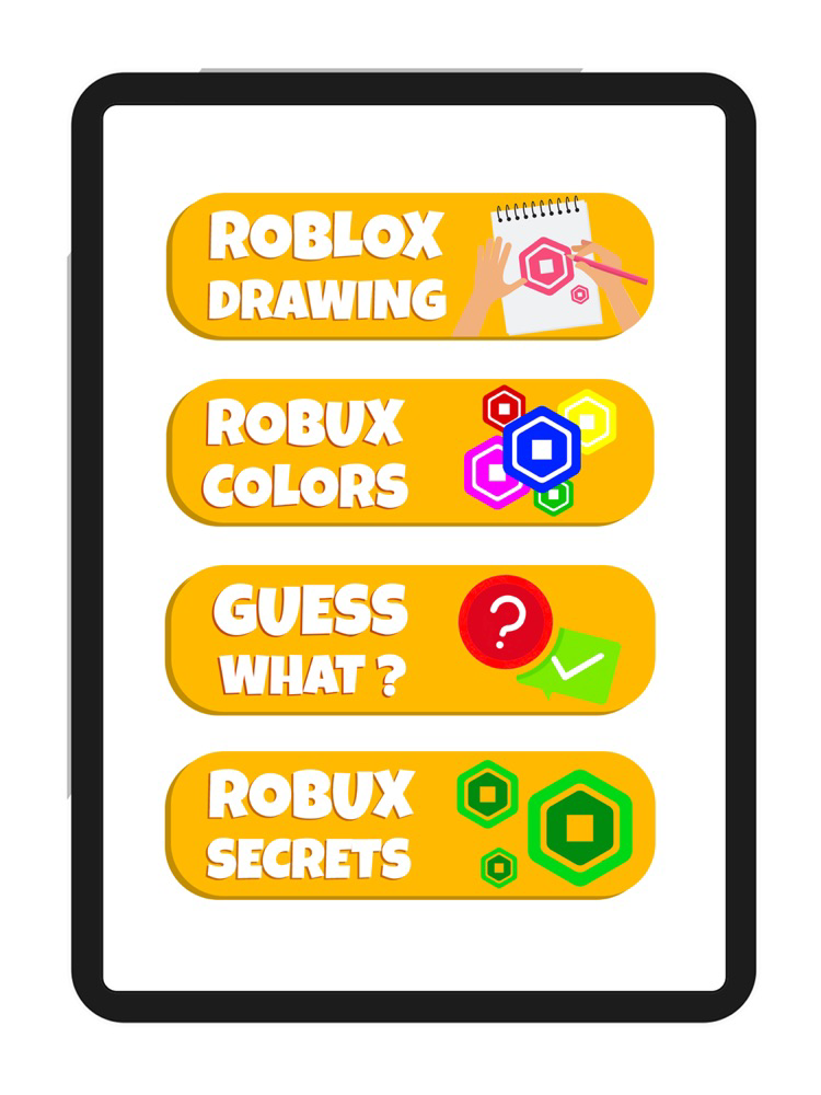 Robux for Roblox Draw Colors for iOS (iPhone/iPad) - Free Download at ...