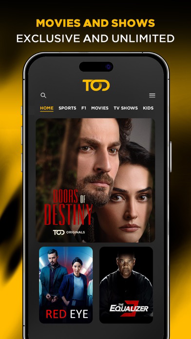 TOD - Watch Football & Movies for iOS (iPhone/iPad/Apple TV/iPod touch ...