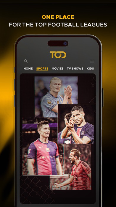 TOD - Stream Sports & Movies for iOS (iPhone/iPad/Apple TV/iPod touch ...