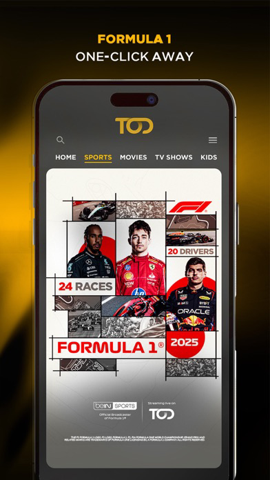 TOD - Stream Sports & Movies for iOS (iPhone/iPad/Apple TV/iPod touch ...