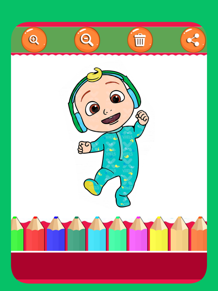 Cocomelon Coloring for iOS (iPhone/iPad) - Free Download at AppPure