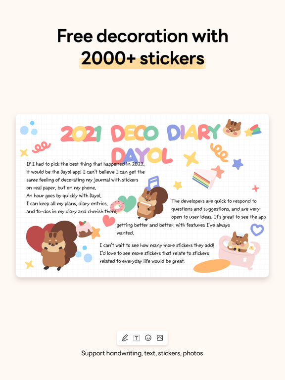 DAYOL : Journal, Calendar for iOS (iPhone/iPad/iPod touch) - Free ...