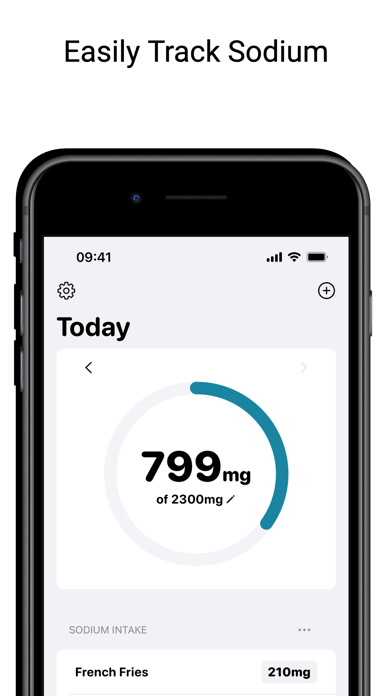 Sodium Tracker Counter For Ios Iphone Free Download At Apppure