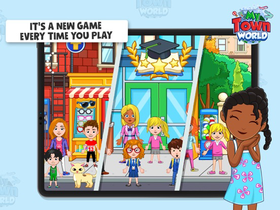My Town World: Doll House Life for iOS (iPhone/iPad/iPod touch) - Free ...