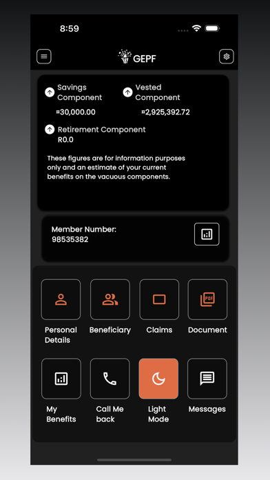 GEPF Self Service for iOS (iPhone) - Free Download at AppPure