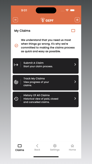 GEPF Self Service for iOS (iPhone) - Free Download at AppPure
