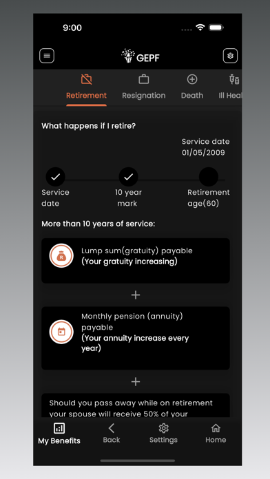 GEPF Self Service for iOS (iPhone) - Free Download at AppPure