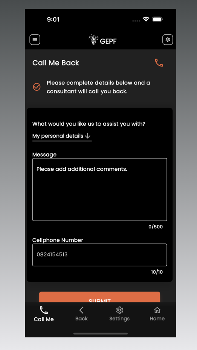 GEPF Self Service for iOS (iPhone) - Free Download at AppPure